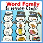 Winter Snowman Word Family Activity - Made By Teachers