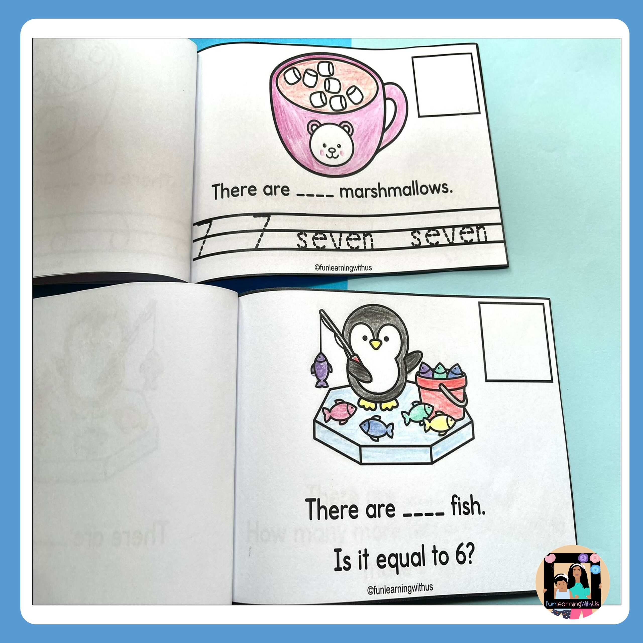 Winter Counting to 10 Adapted Book | Made By Teachers