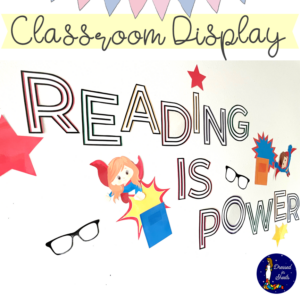 Reading is Power Classroom Display - Made By Teachers