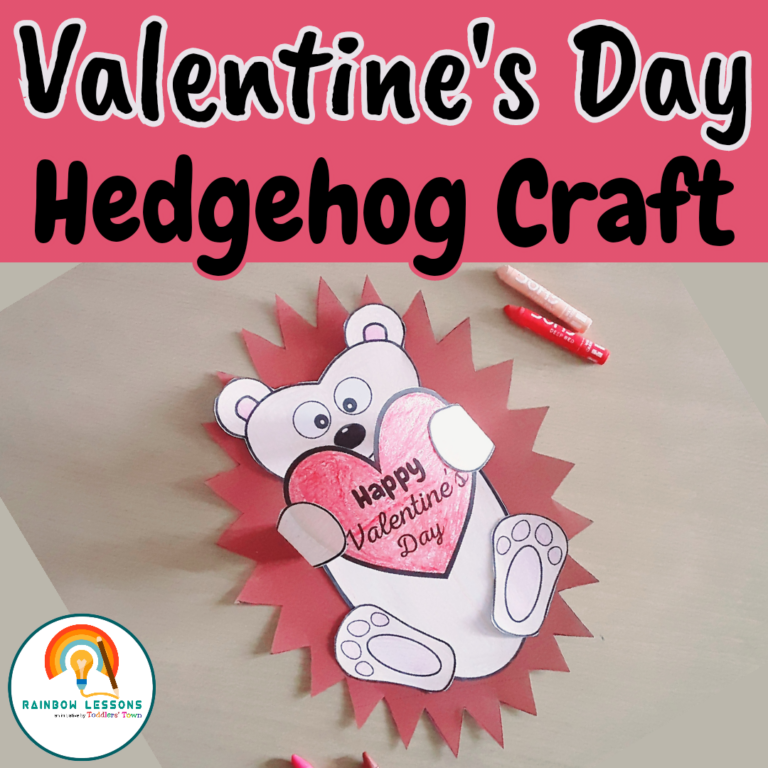 Valentines Day Craft | Hedgehog Craft | Made By Teachers