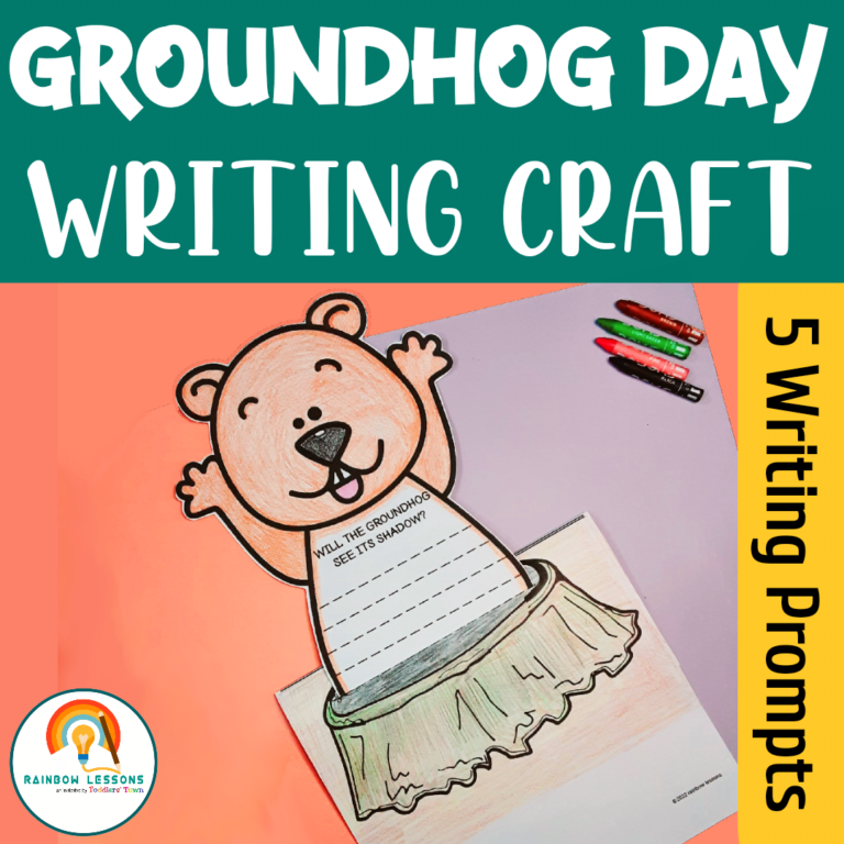Groundhog Day Craft | Groundhog Day Writing Prompt | Made By Teachers