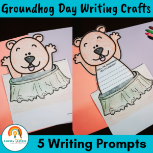 Groundhog Day Craft | Groundhog Day Writing Prompt - Made By Teachers