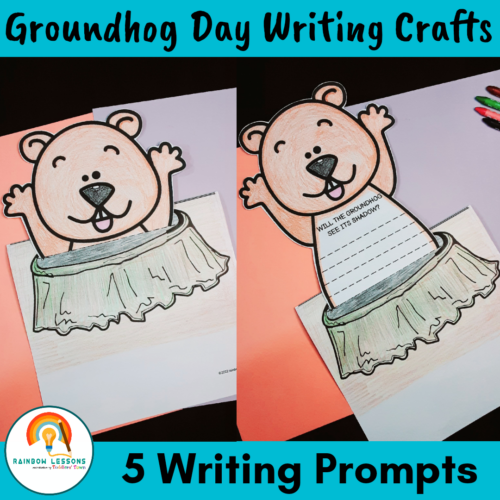 Groundhog Day Craft | Groundhog Day Writing Prompt | Made By Teachers