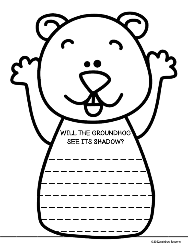 Groundhog Day Craft | Groundhog Day Writing Prompt | Made By Teachers