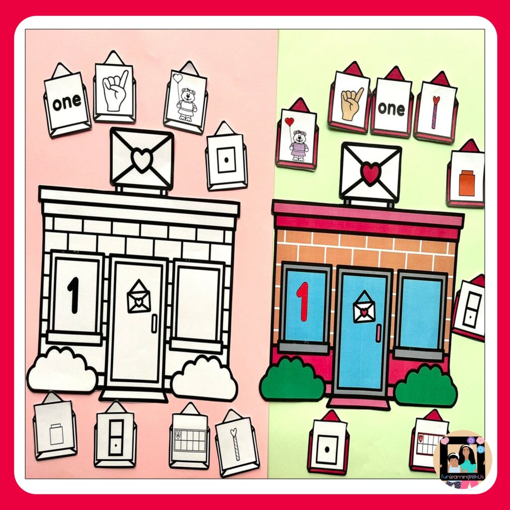 Valentine's Day Subitizing Math Activity | Made By Teachers