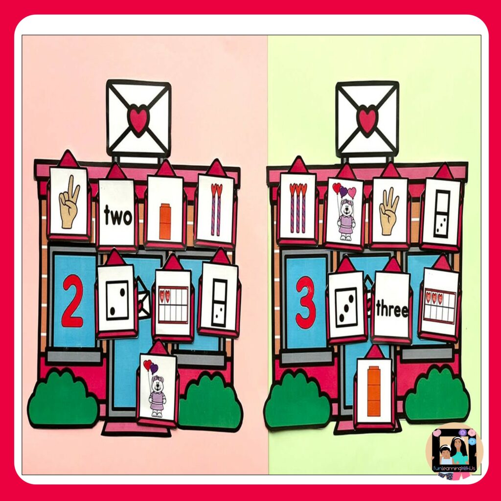 Valentine's Day Subitizing Math Activity | Made By Teachers