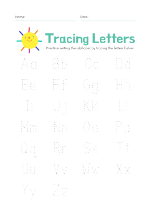 Alphabet worksheet - Made By Teachers