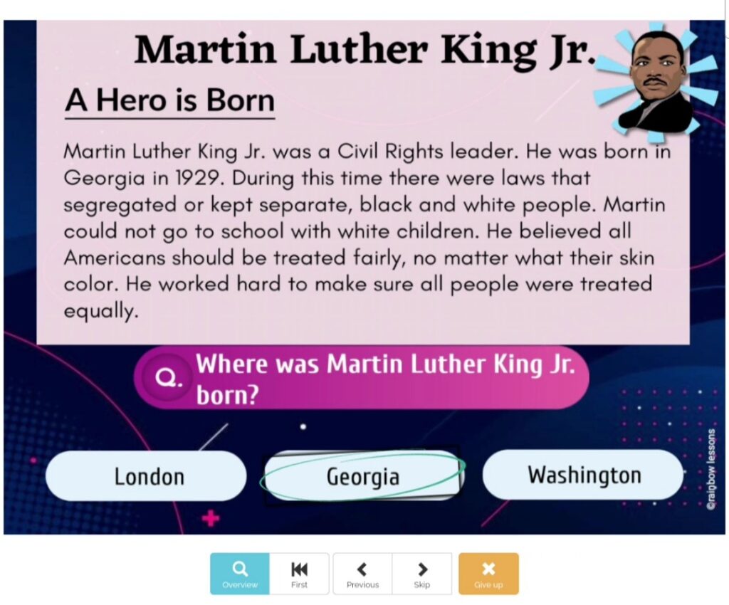 Martin Luther King Jr Reading Comprehension | MLK - Made By Teachers