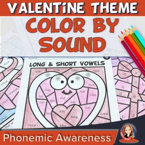 Valentine's Day Coloring Activities for Phonics - Made By Teachers