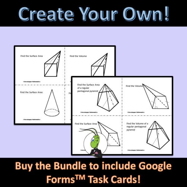 Surface Area and Volume Pyramids and Cones Geo | Made By Teachers