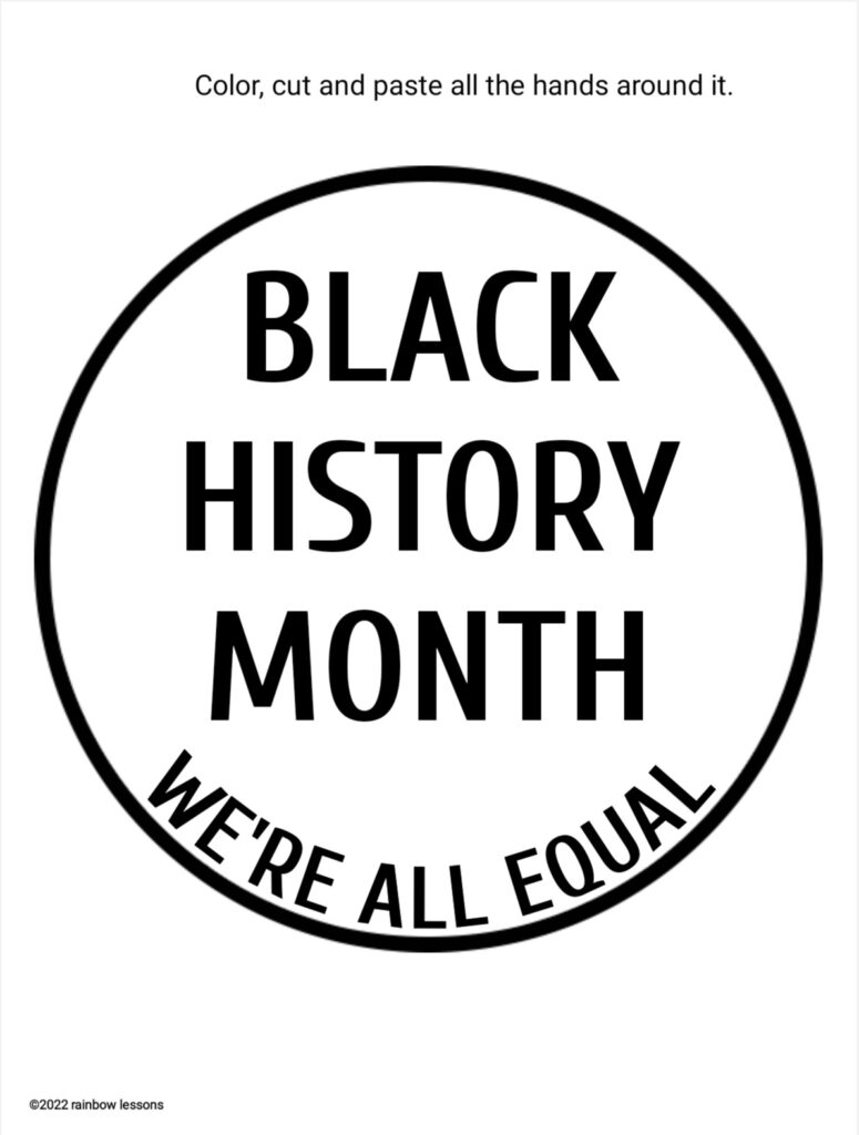 Black History Month Project Black History Crafts Made By Teachers