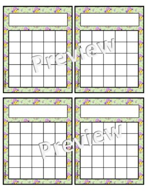 Easter Chicks and Rabbit Sticker Charts - Made By Teachers