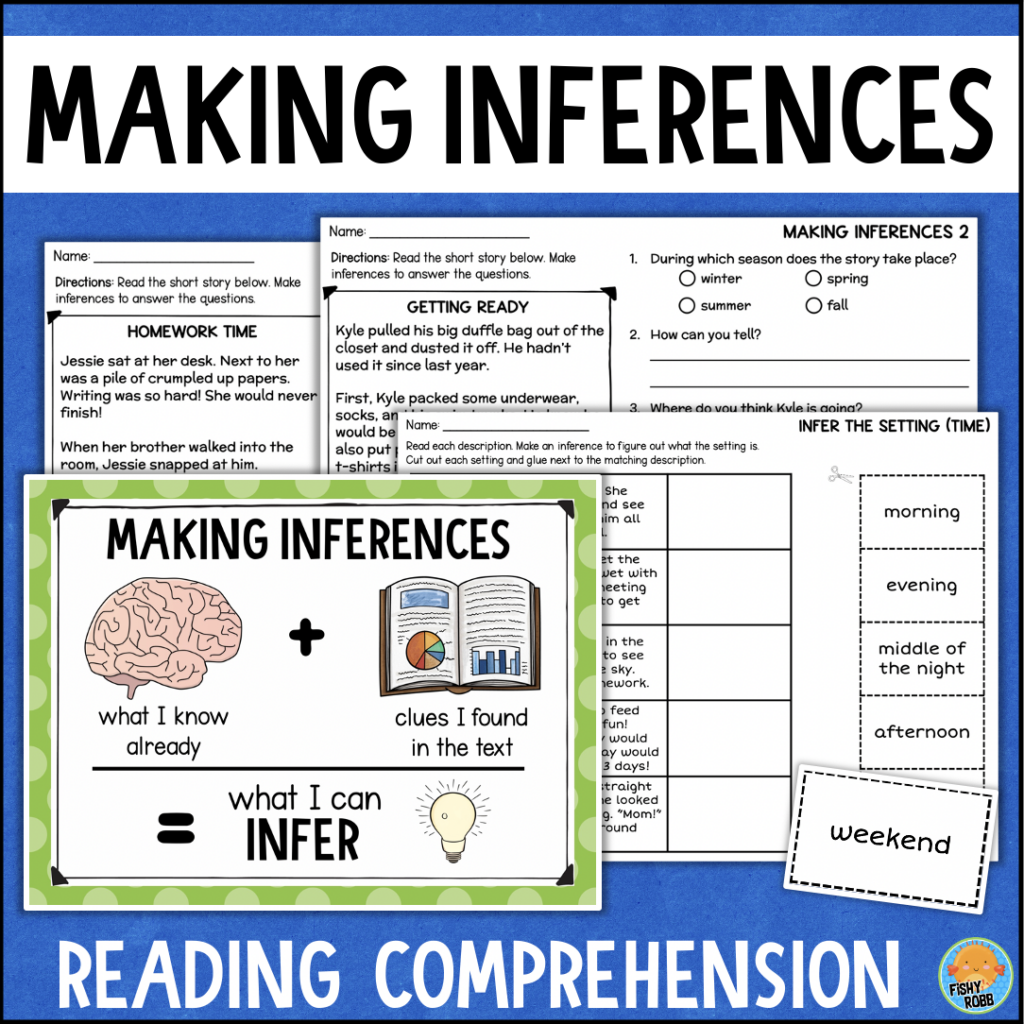 Making Inferences Worksheets and Anchor Chart | Made By Teachers