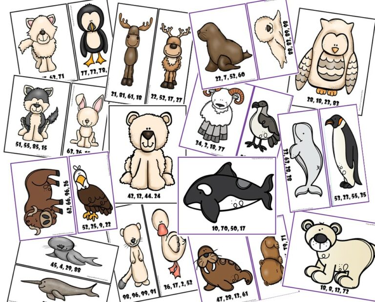 Arctic & Polar Animals K-2 Math Activities - Made By Teachers