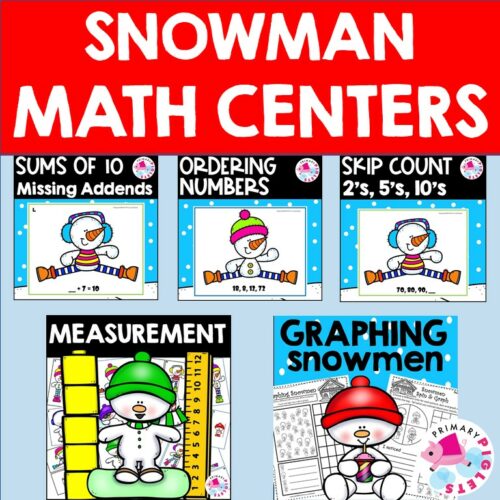 WINTER MATH CENTERS | WINTER TASK CARDS | WINTER ACTIVITIES | WINTER ...