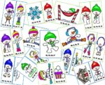 WINTER MATH CENTERS ORDERING NUMBERS | WINTER TASK CARDS | SNOWMAN ...