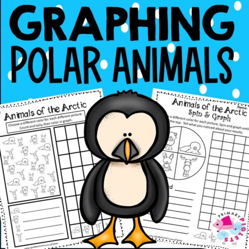 Graphing Arctic & Polar Animals Winter Math - Made By Teachers