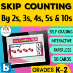 Skip Counting By 2, 5 and 10 Boom Cards | Numbers - Made By Teachers