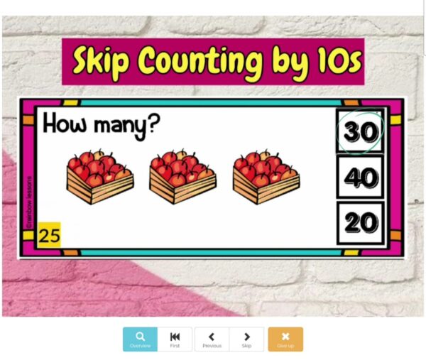 Skip Counting By 2, 5 and 10 Boom Cards | Numbers - Made By Teachers
