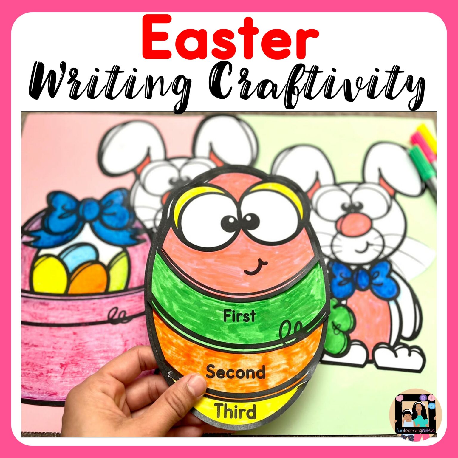 Easter Writing Craftivity | Easter Writing Prompts | Made By Teachers