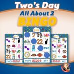 Two's Day Activity for 2-22-22, Twos Bingo Game - Made By Teachers