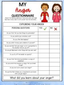 Keep Your Cool Anger Management Workbook - Made By Teachers