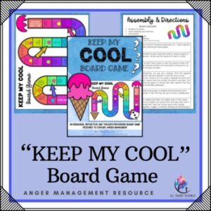 Keep Your Cool Anger Management Board Game - Made By Teachers