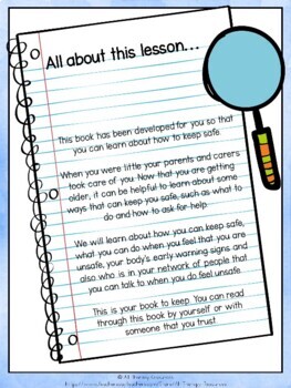 Lesson 1 of 6 - Personal Body Safety - Made By Teachers