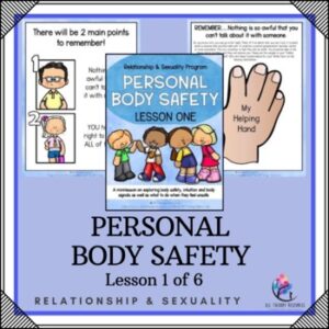 Lesson 1 of 6 - Personal Body Safety - Made By Teachers