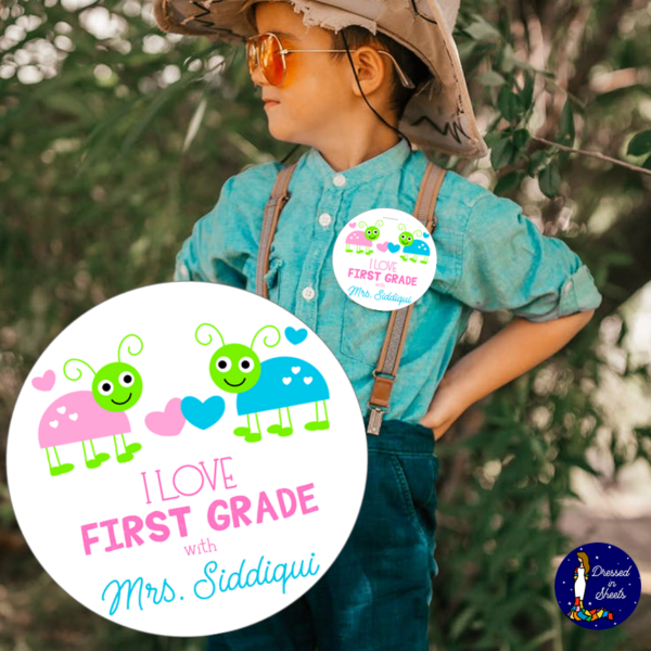 FREEBIE - I love my Teacher Classroom Badges | Made By Teachers
