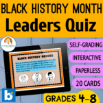 Black History Month Reading Passages Boom Cards - Made By Teachers