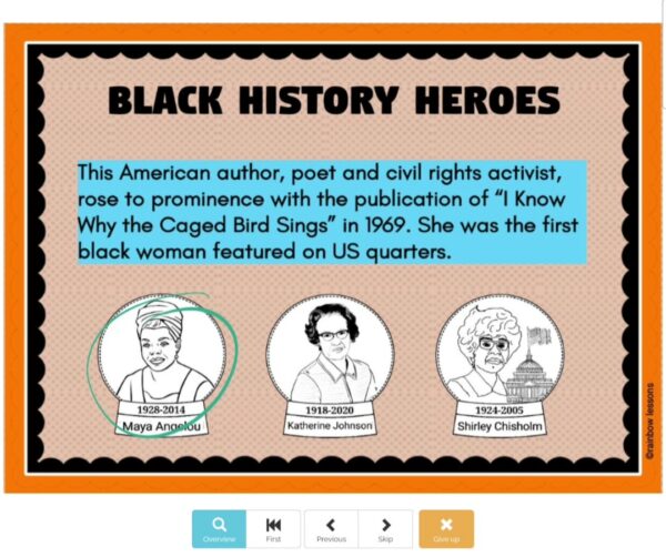 Black History Month Reading Passages Boom Cards - Made By Teachers
