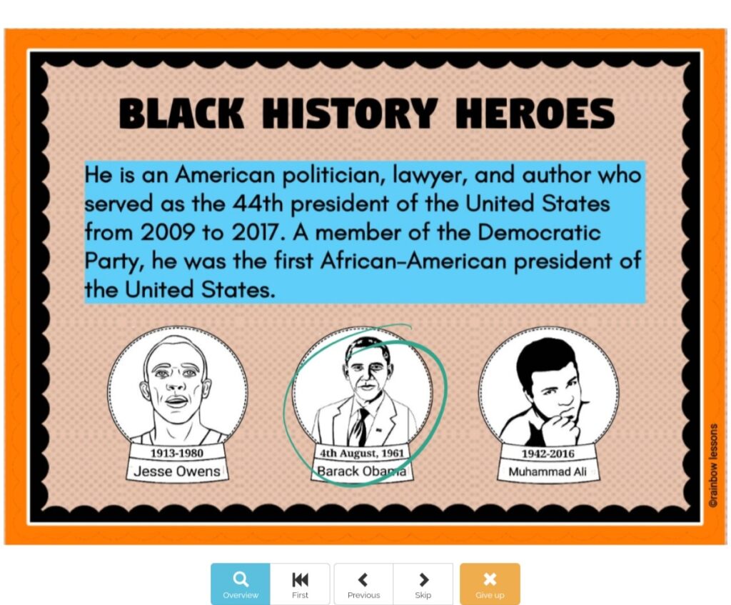 Black History Month Reading Passages Boom Cards - Made By Teachers