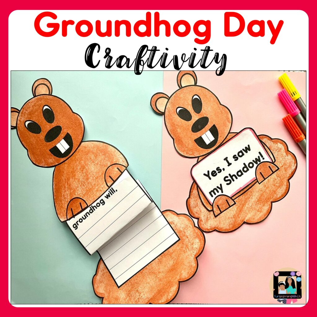 Groundhog Day Craft & Writing Activity - Made By Teachers