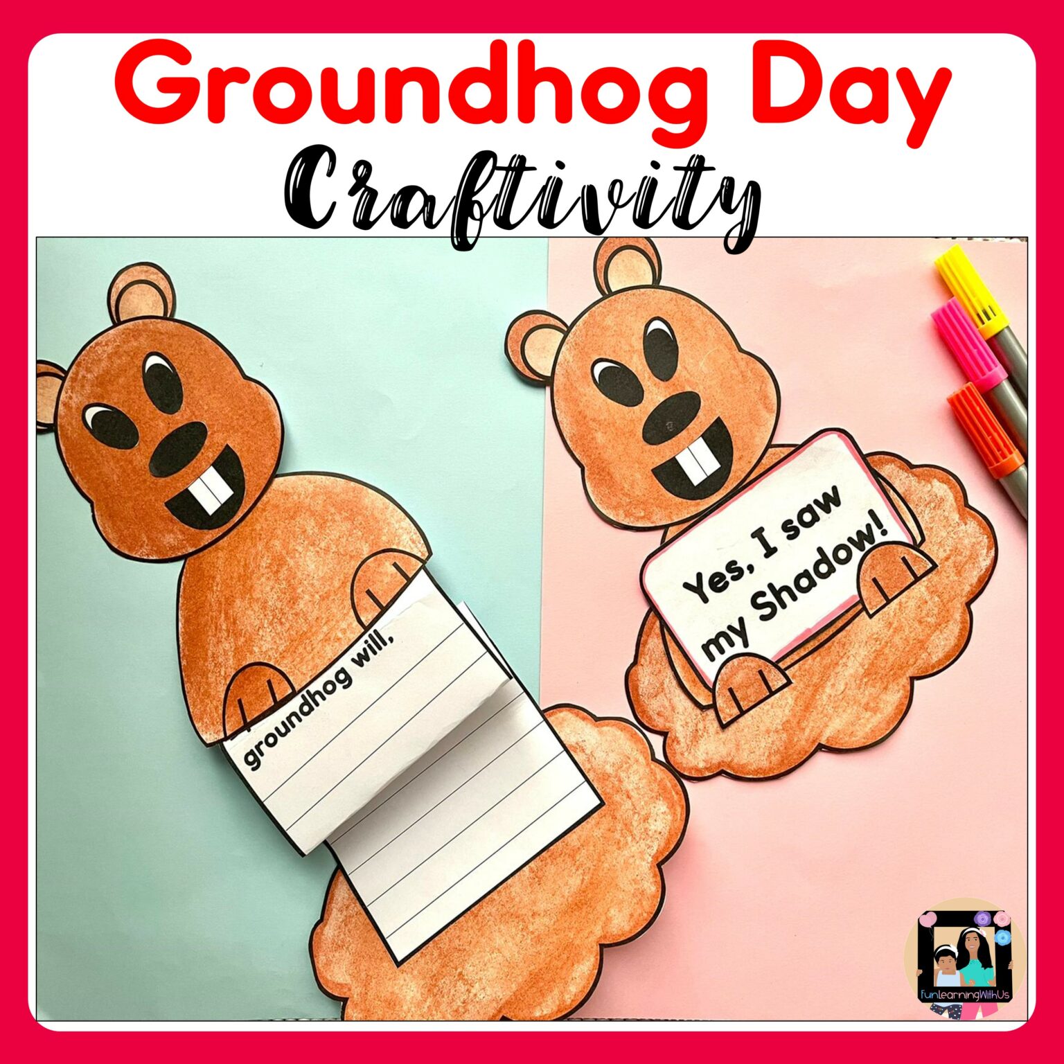 Groundhog Day Craft & Writing Activity - Made By Teachers