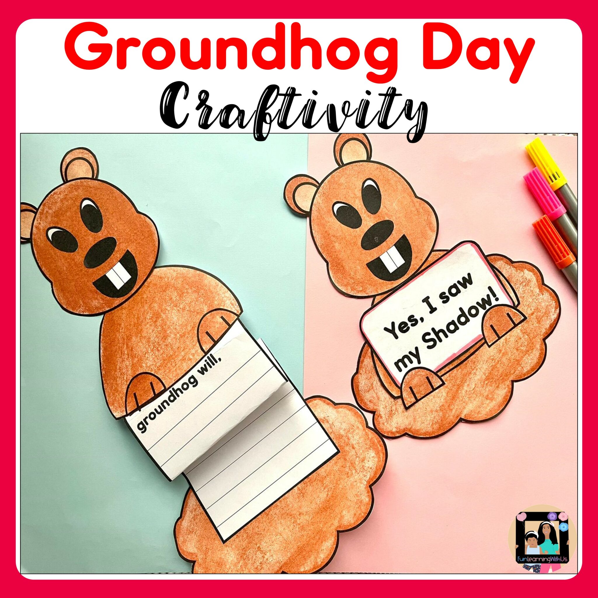 Groundhog Day Craft & Writing Activity - Made By Teachers
