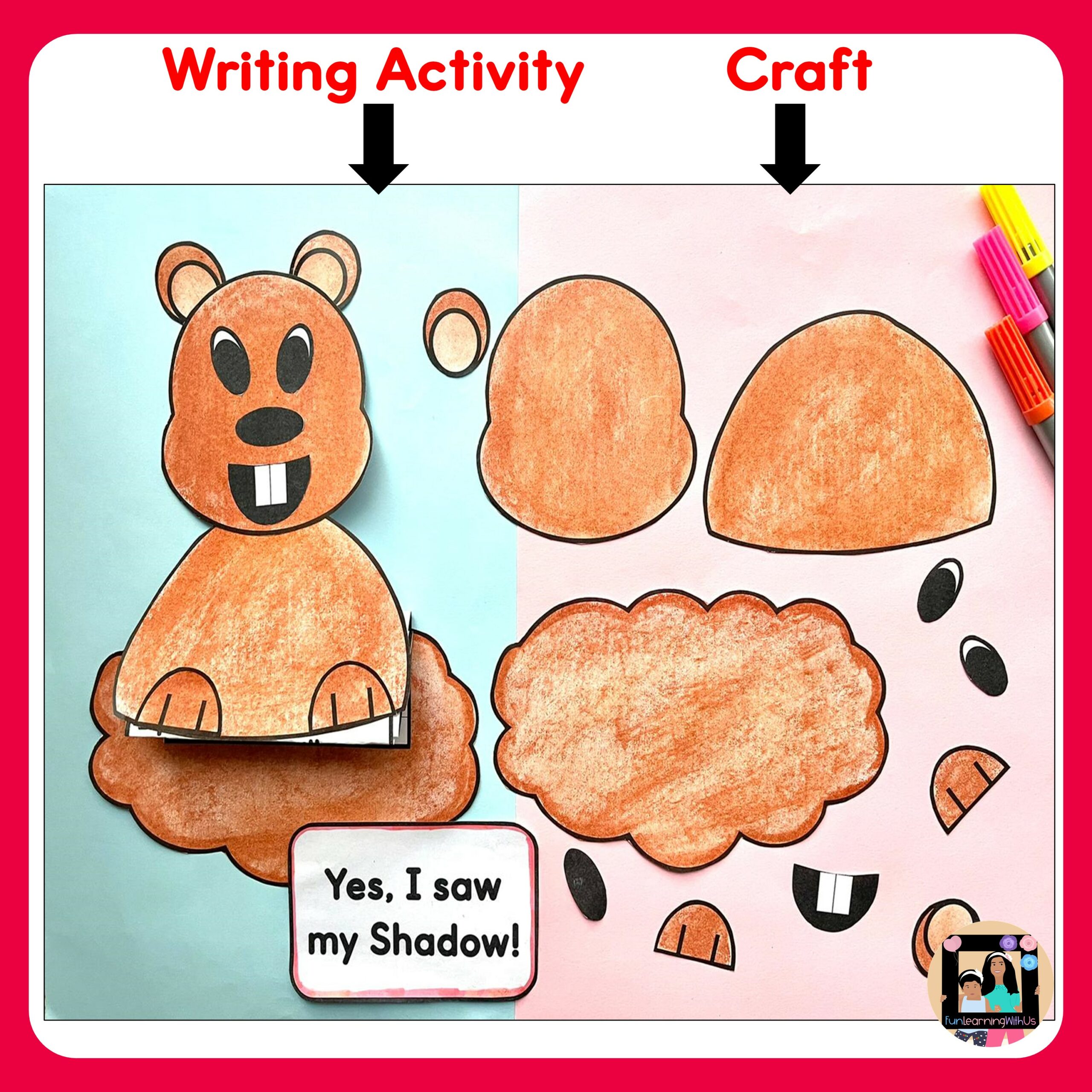 Groundhog Day Craft & Writing Activity - Made By Teachers