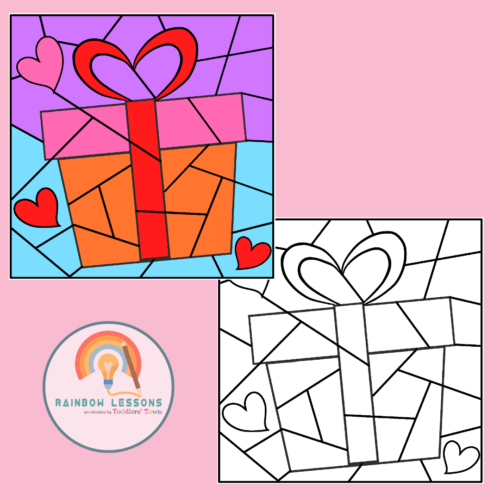 Valentines Day Color By Code Cliparts | Valentines | Made By Teachers