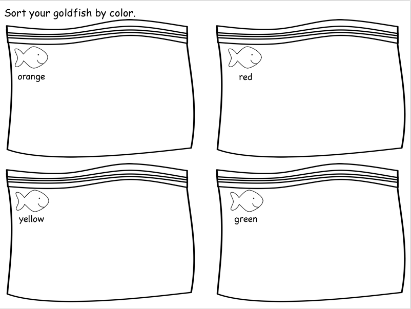 Goldfish Sort, Count and Graph Activity | Made By Teachers