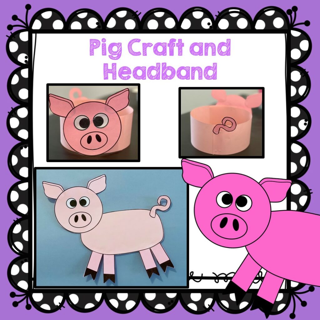 Pig Headband, Pig Craft - Made By Teachers