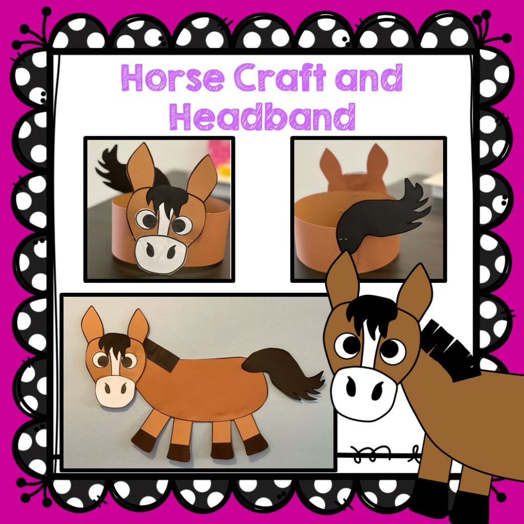 Horse Craft, Horse Headband - Made By Teachers
