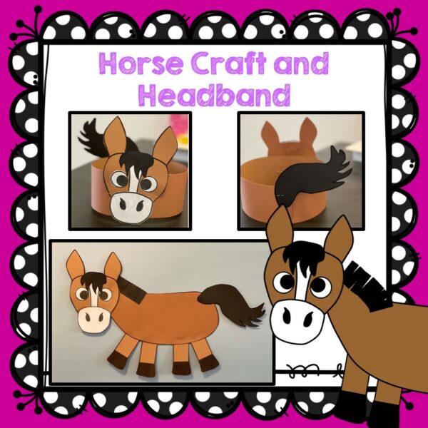 Horse Craft, Horse Headband | Made By Teachers