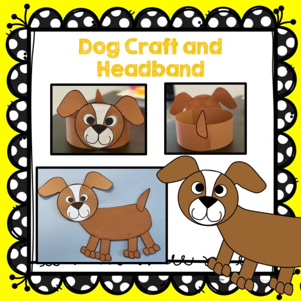 Dog Craft, Dog Headband | Made By Teachers