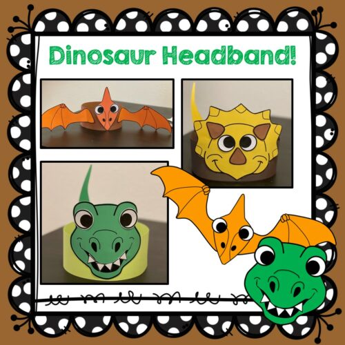 Sea Life and Dinosaur Craft headbands - Made By Teachers