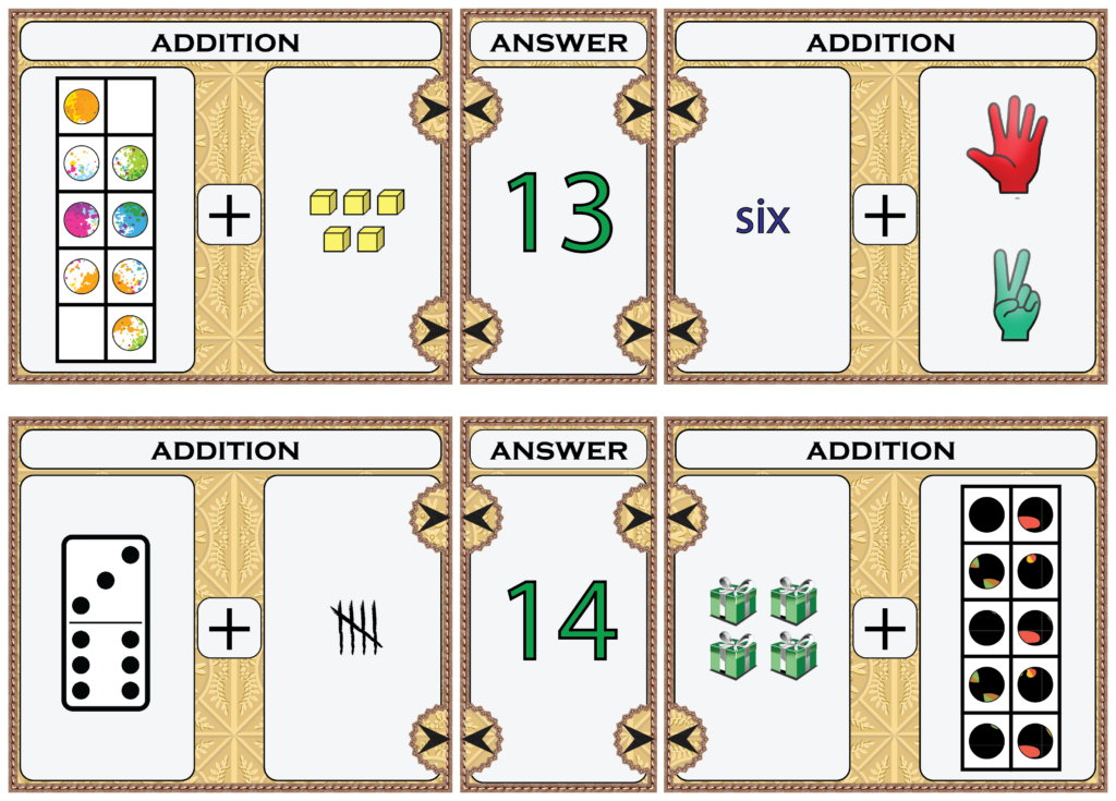 Math Center: Number Sense Basics – Mixed Addition - Made By Teachers