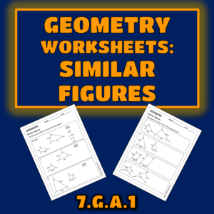 Similar Figures Worksheets 7.G.1 - Made By Teachers