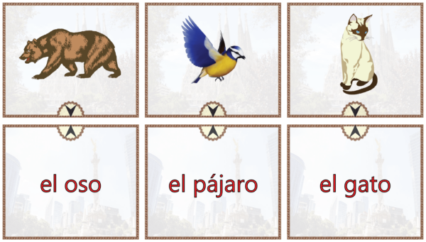 Spanish Match - Animals | Made By Teachers