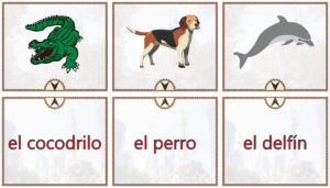 Spanish Match - Animals | Made By Teachers