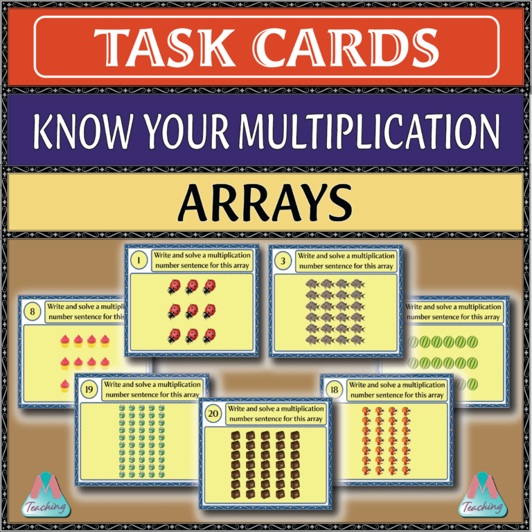 Make it in Multiplication - Bundled Task Cards & Center Activities ...
