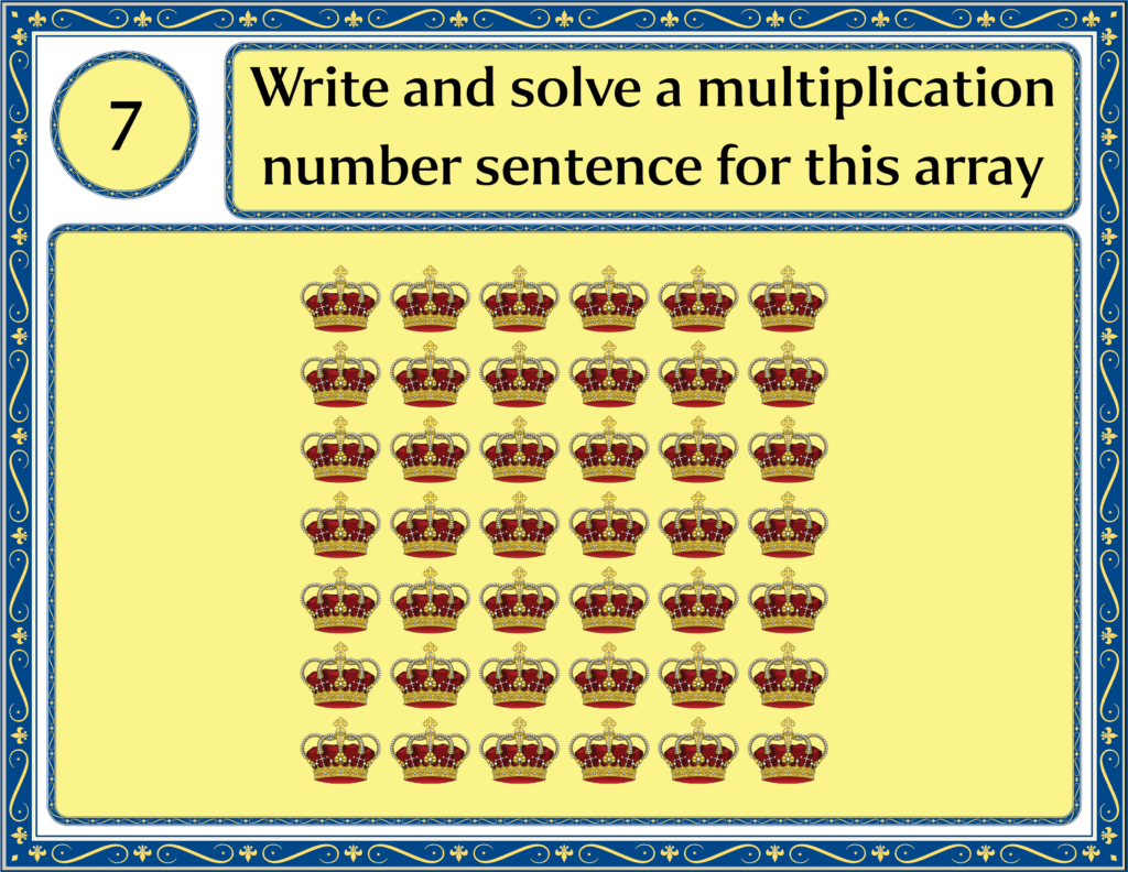 Multiplication Task Cards - Arrays | Made By Teachers